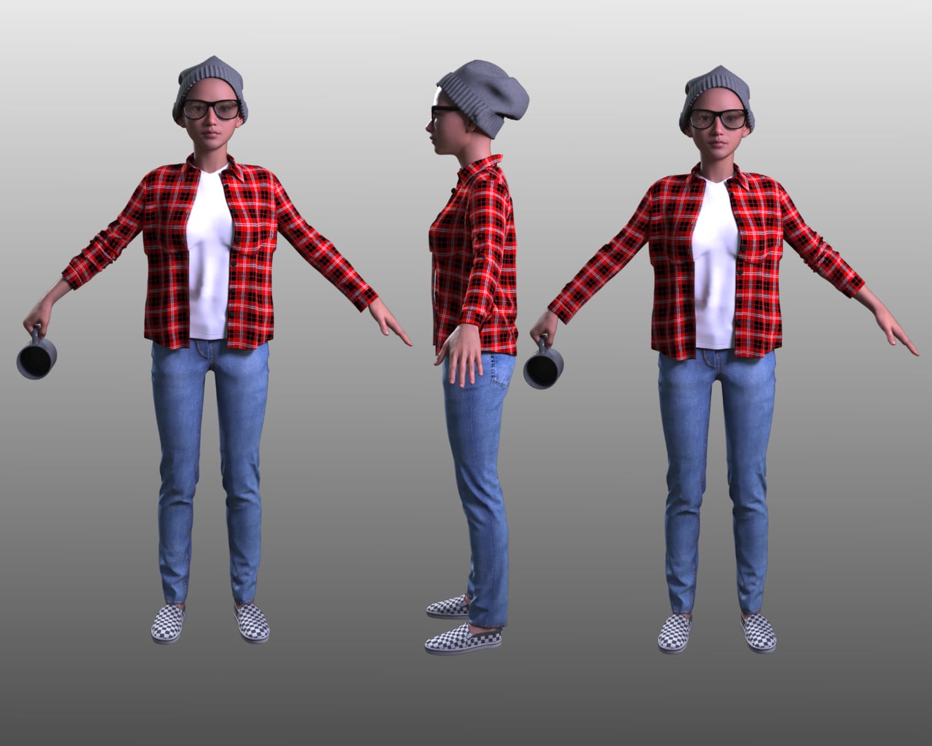 FG Hacker Girl Outfit for Genesis 9 | Daz 3D