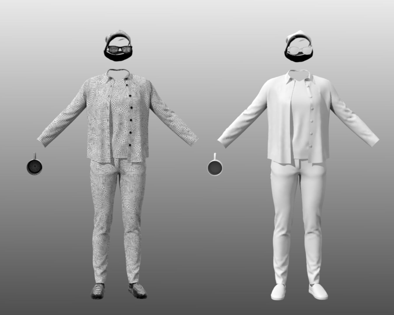 FG Hacker Girl Outfit for Genesis 9 | Daz 3D