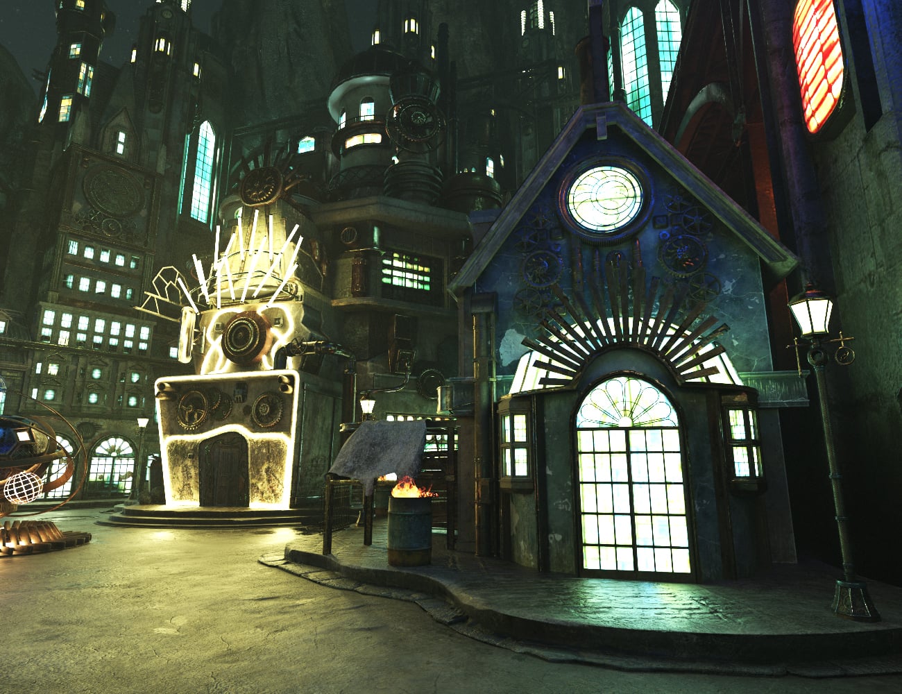 XI Steampunk Slums | Daz 3D
