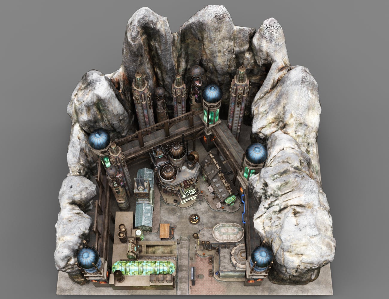 XI Steampunk Slums | Daz 3D