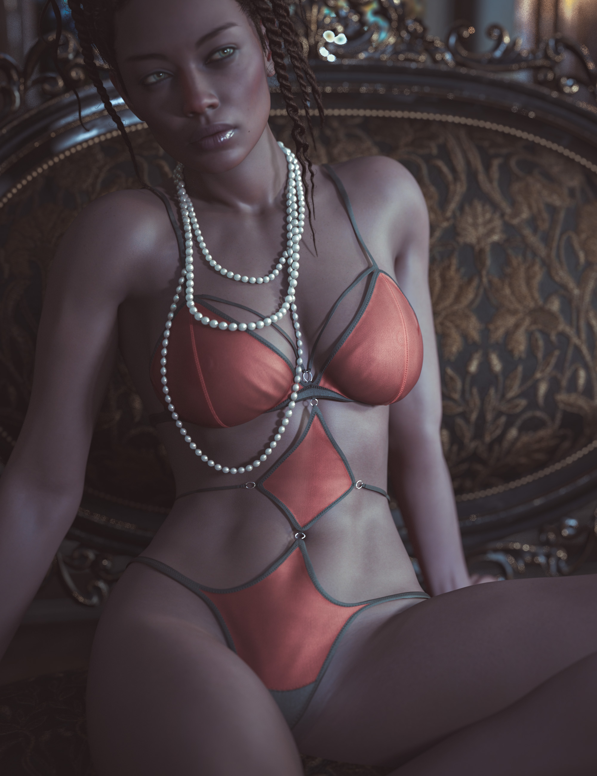CB After Dark 04 Clothing Chiffon Texture Expansion | Daz 3D
