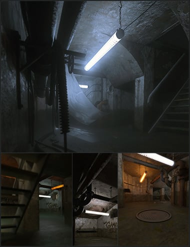Creepy Basement | Daz 3D
