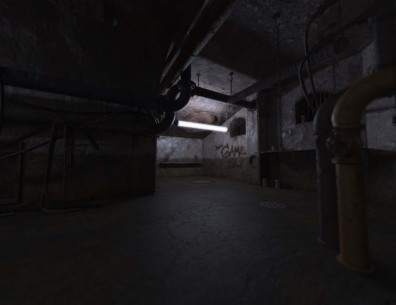 Creepy Basement | Daz 3D