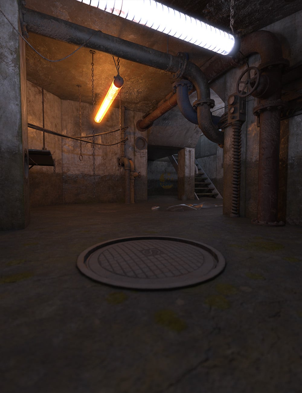 Creepy Basement | Daz 3D