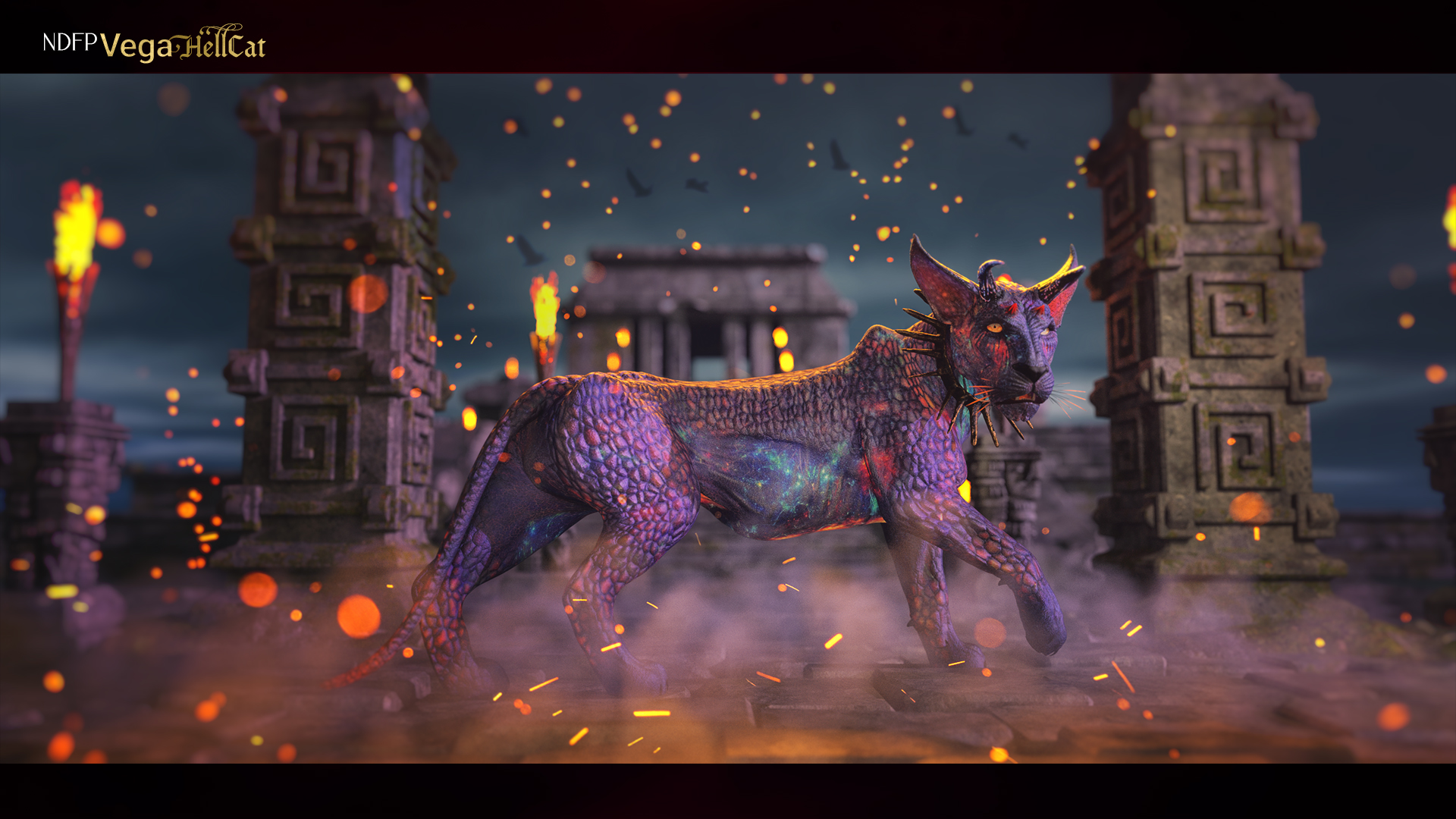NDFP Vega HellCat for DAZ Big Cat 2 | Daz 3D