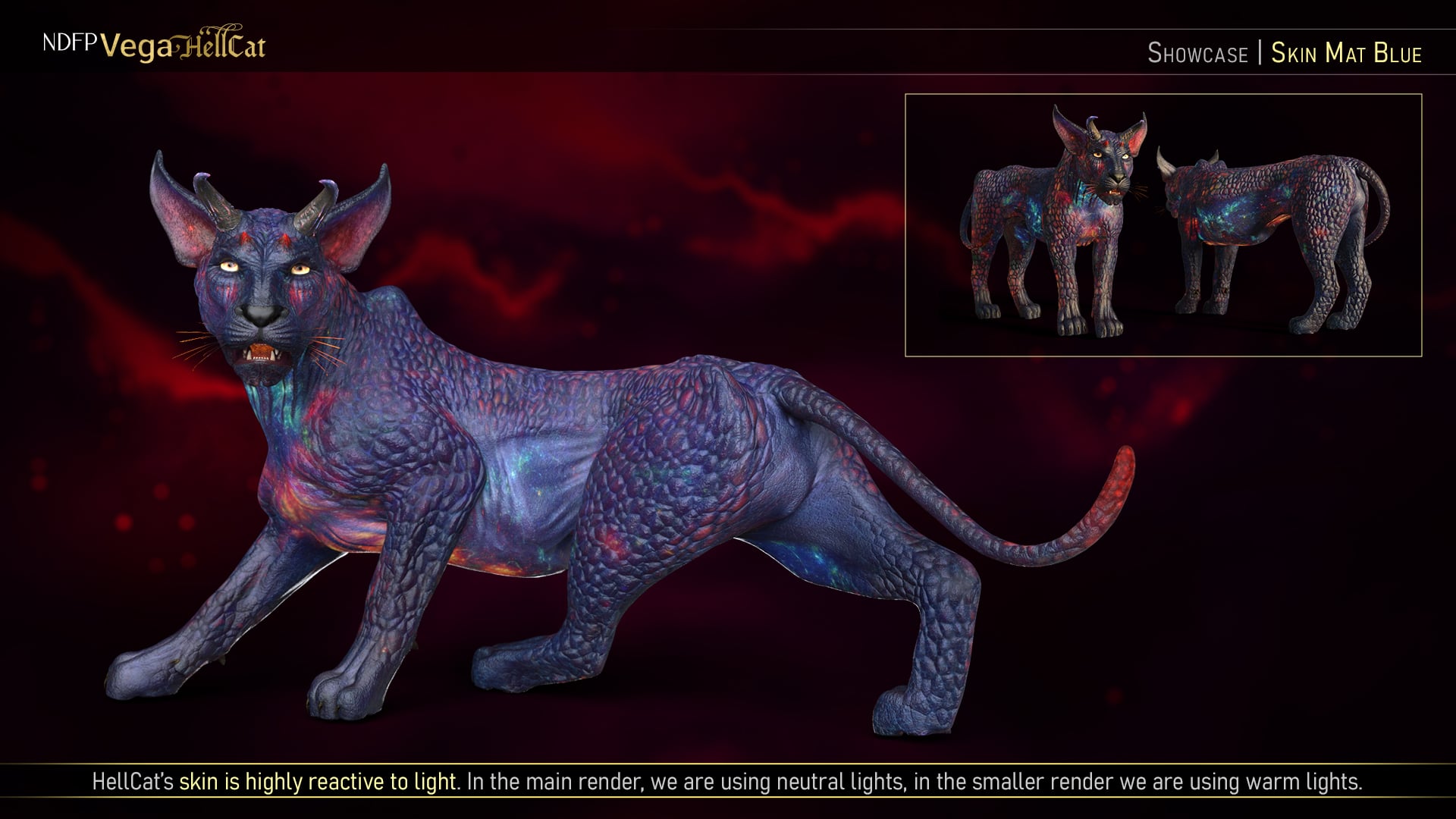 NDFP Vega HellCat for DAZ Big Cat 2 | Daz 3D