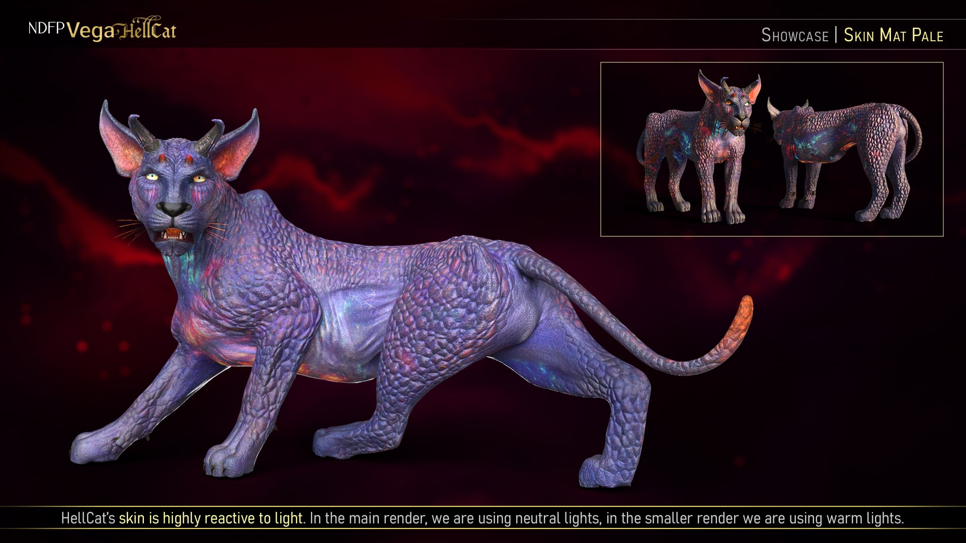 NDFP Vega HellCat for DAZ Big Cat 2 | Daz 3D
