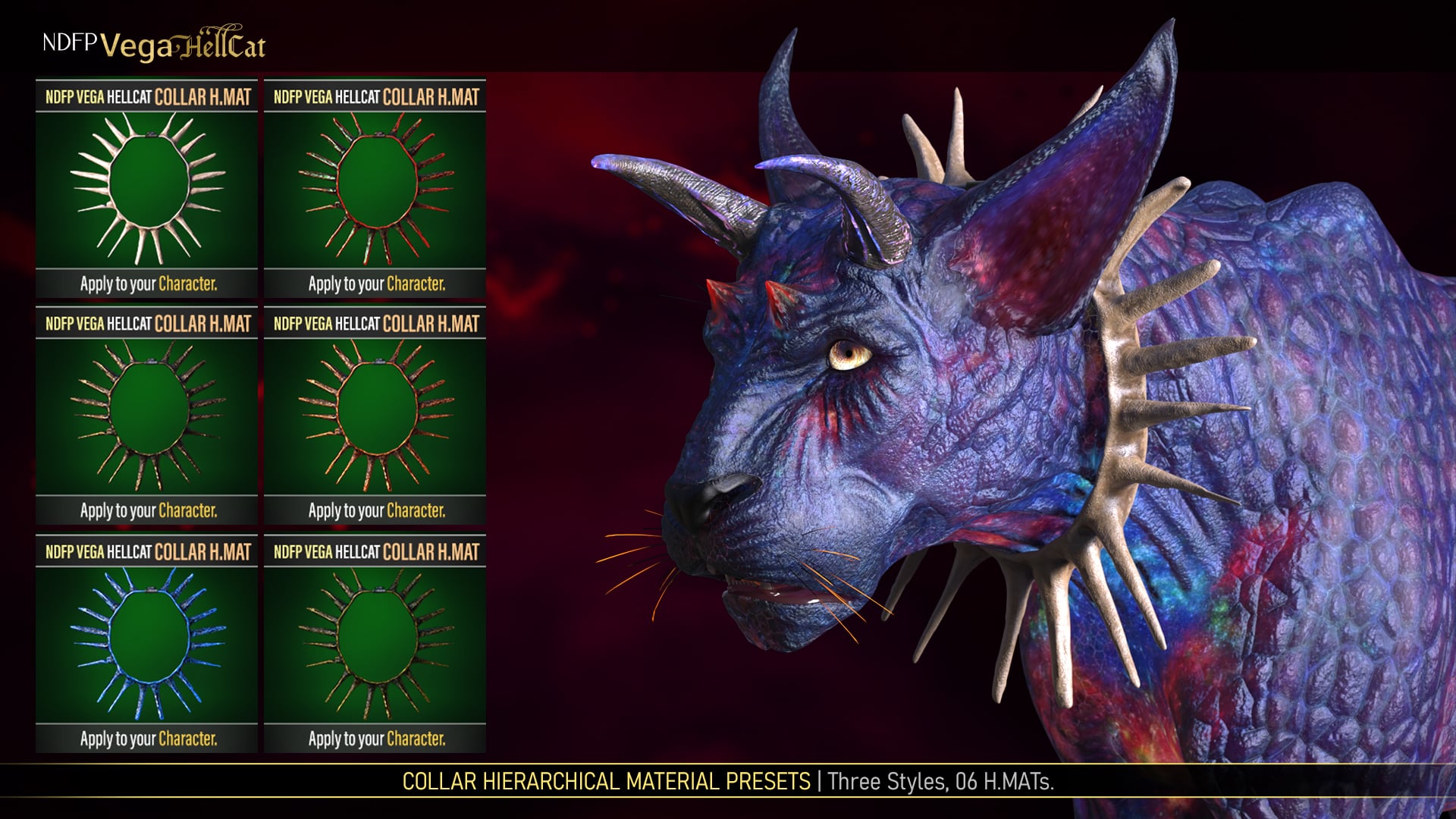 NDFP Vega HellCat for DAZ Big Cat 2 | Daz 3D