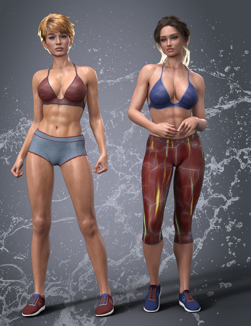 MD Olympus Fitness Bundle | Daz 3D