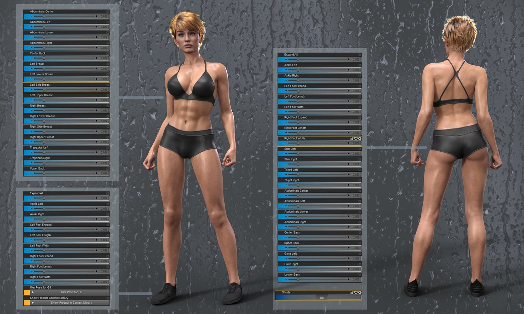 MD Olympus Fitness Bundle | Daz 3D