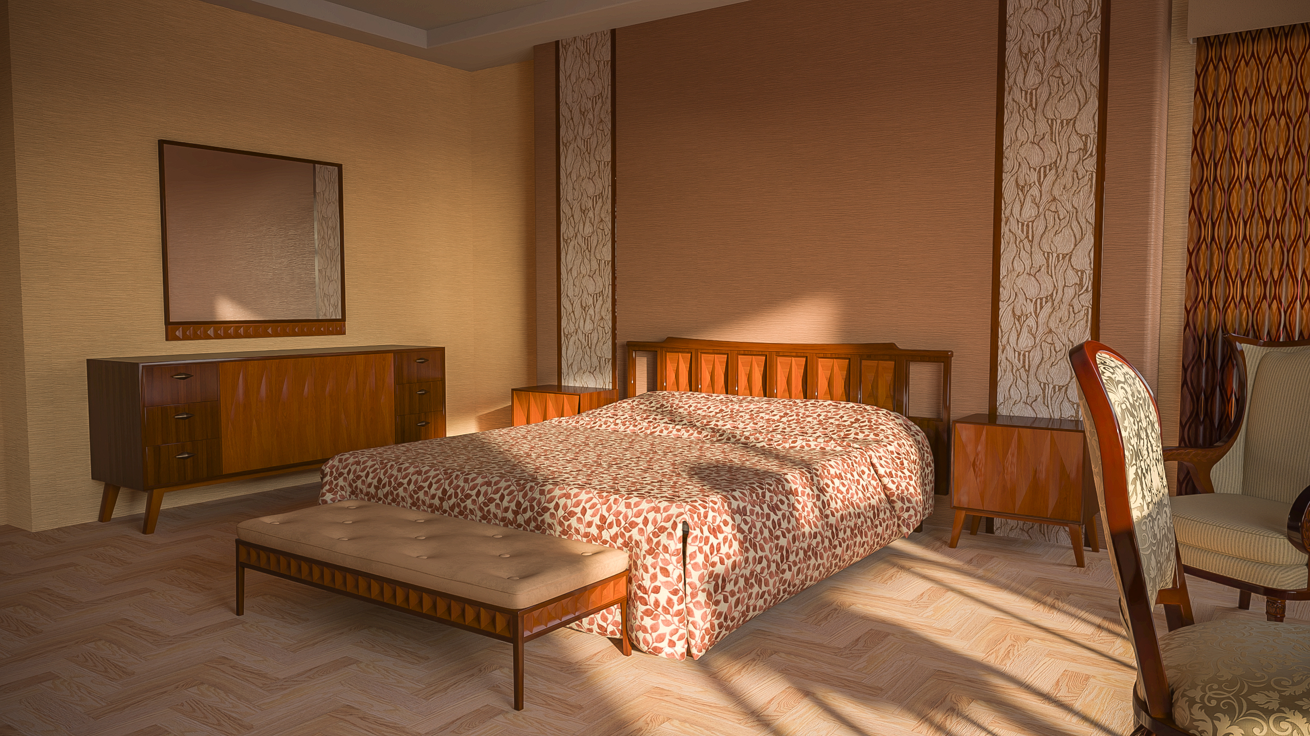SE Retro Apartment 2 | Daz 3D