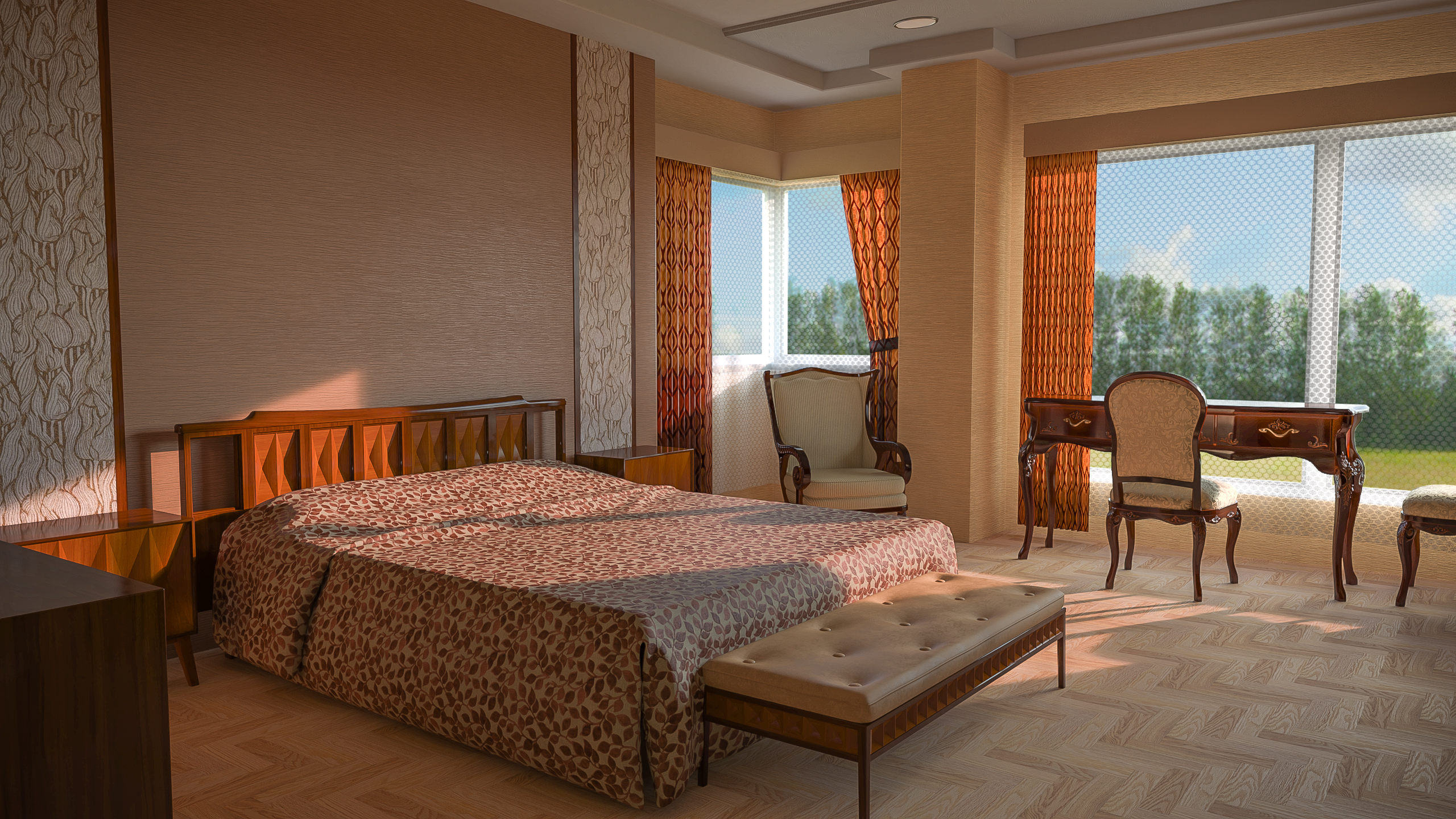 SE Retro Apartment 2 | Daz 3D
