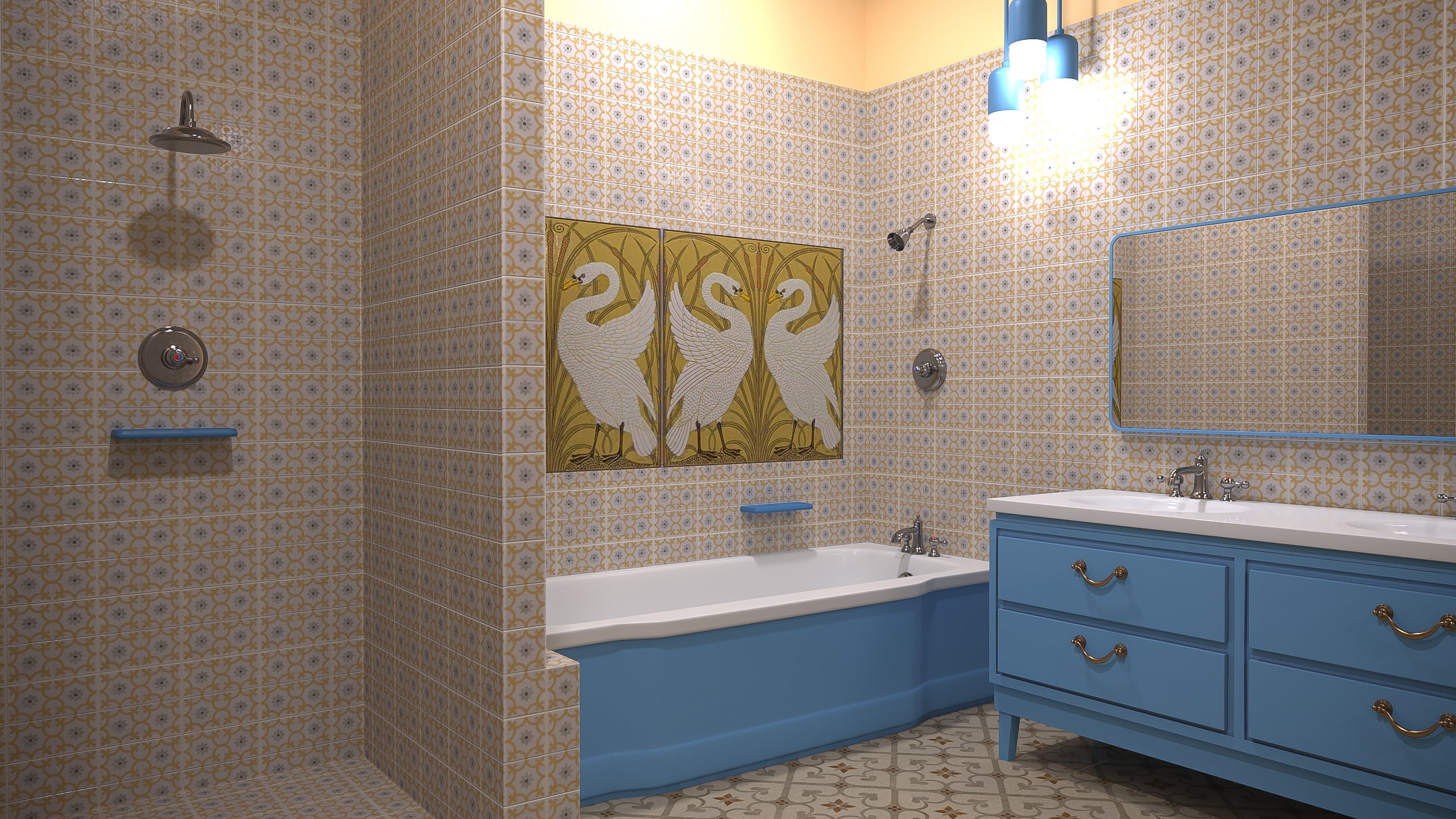 SE Retro Apartment 2 | Daz 3D