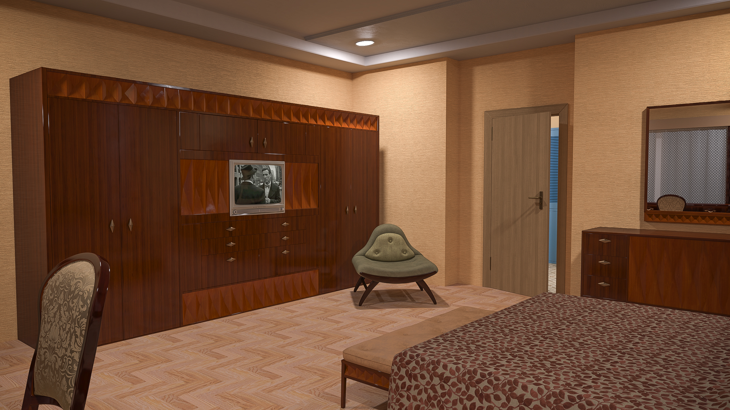 SE Retro Apartment 2 | Daz 3D