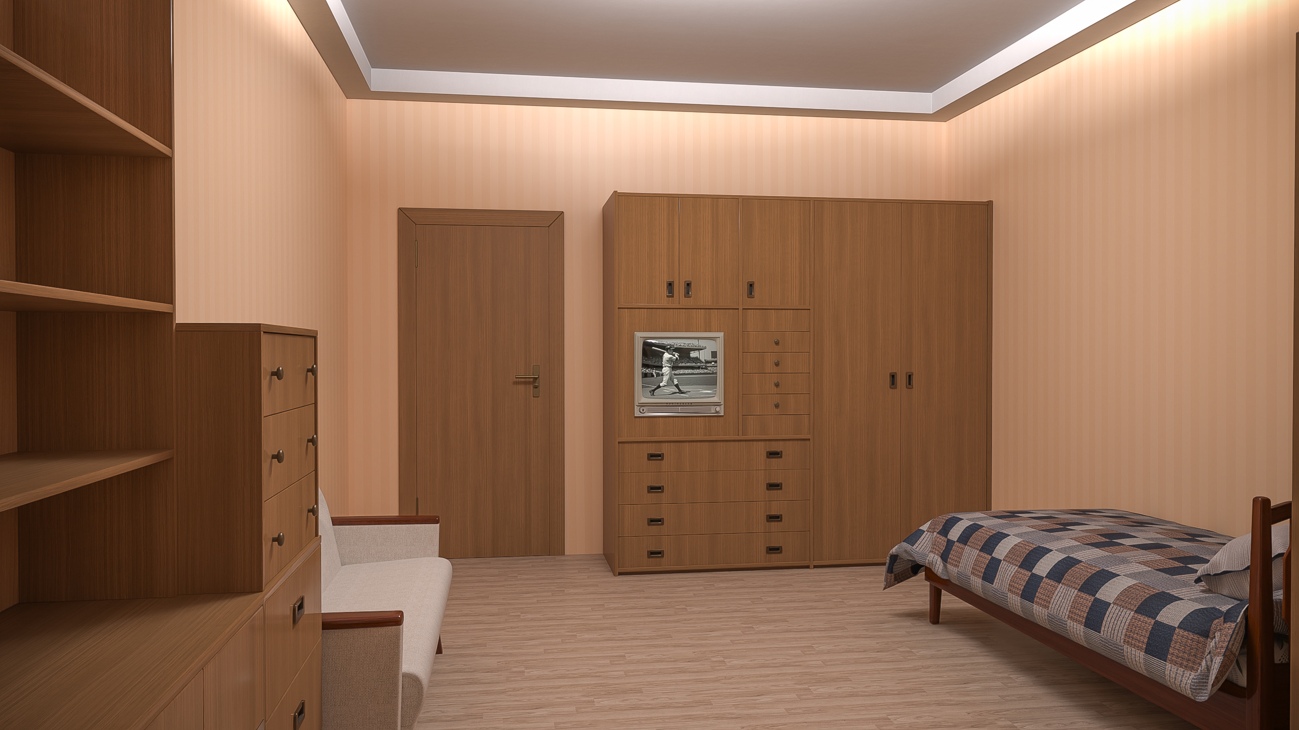 SE Retro Apartment 2 | Daz 3D
