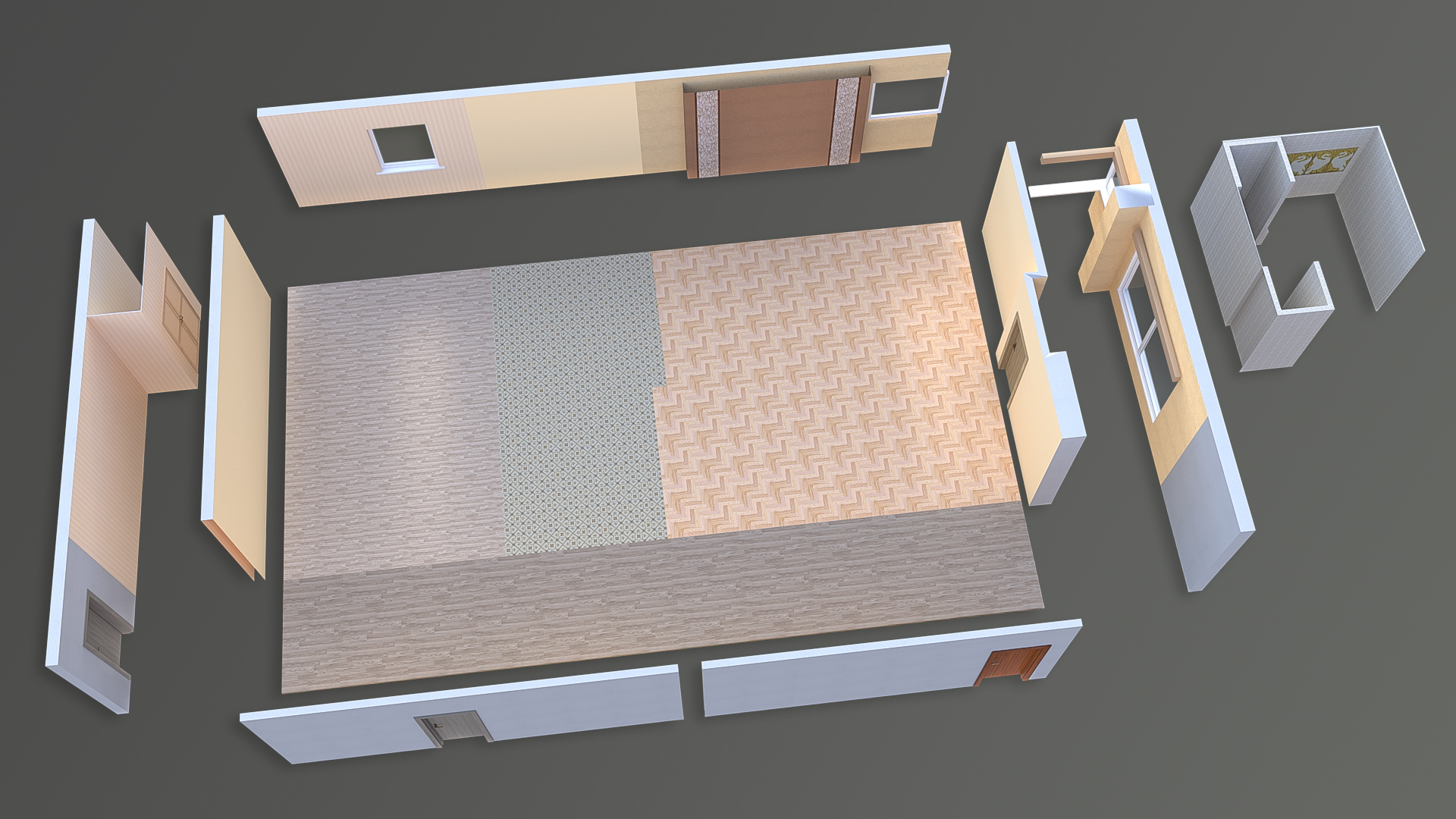 SE Retro Apartment 2 | Daz 3D