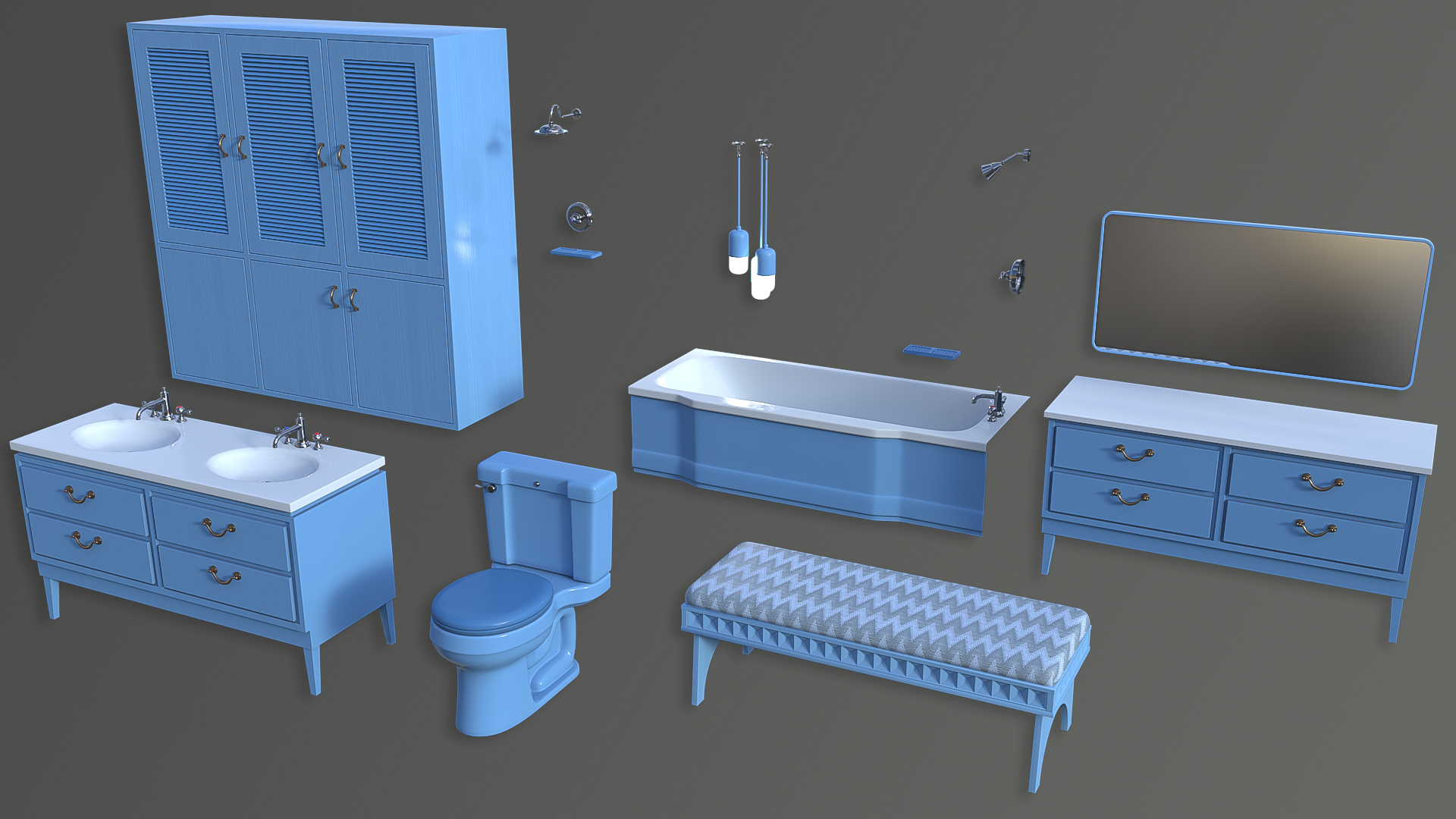 SE Retro Apartment 2 | Daz 3D