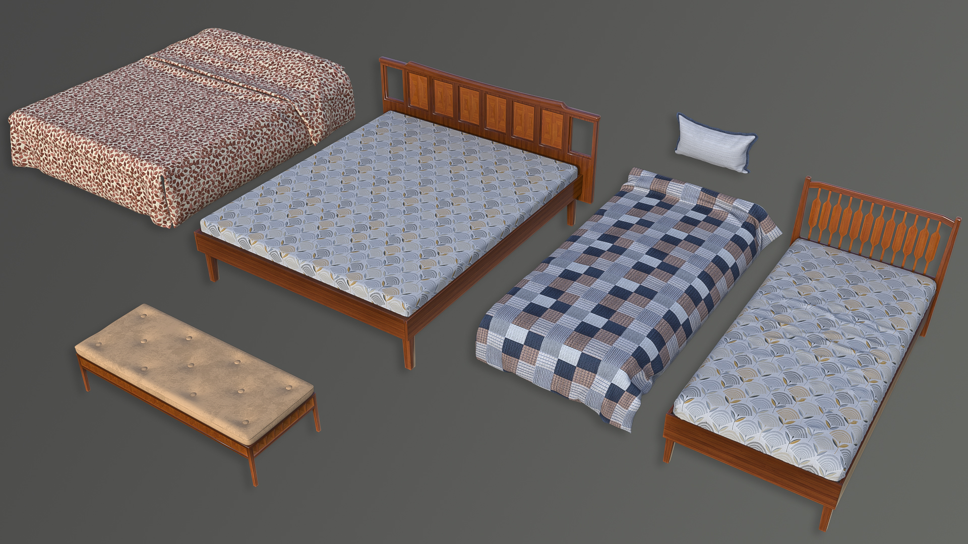 SE Retro Apartment 2 | Daz 3D