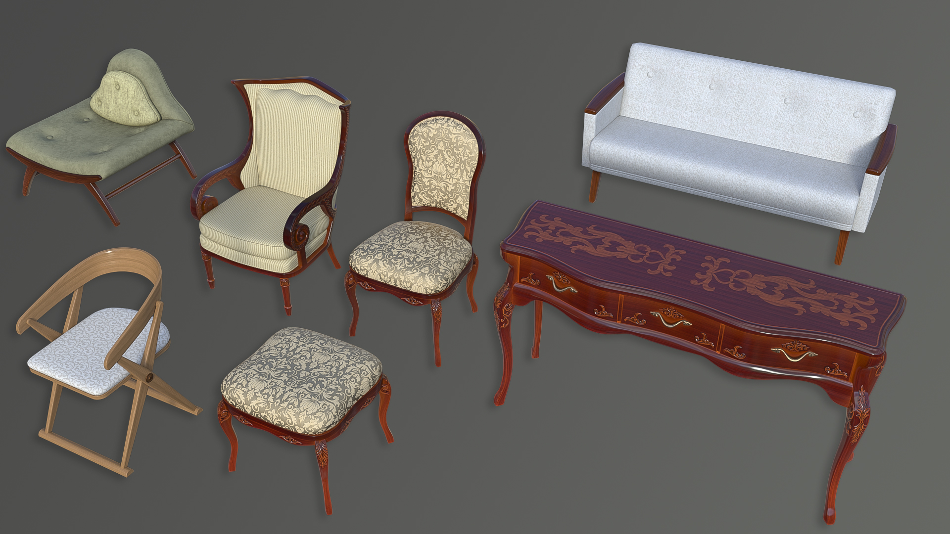 SE Retro Apartment 2 | Daz 3D