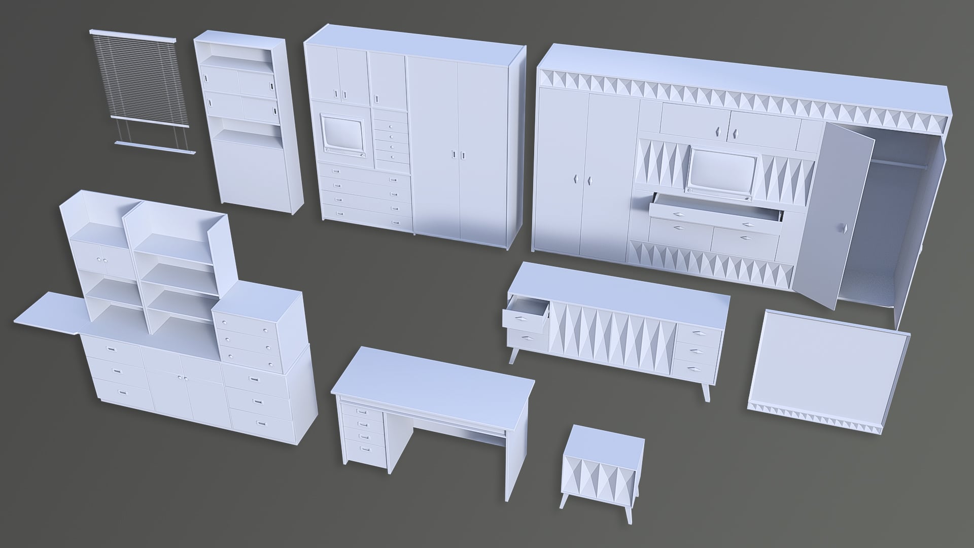 SE Retro Apartment 2 | Daz 3D