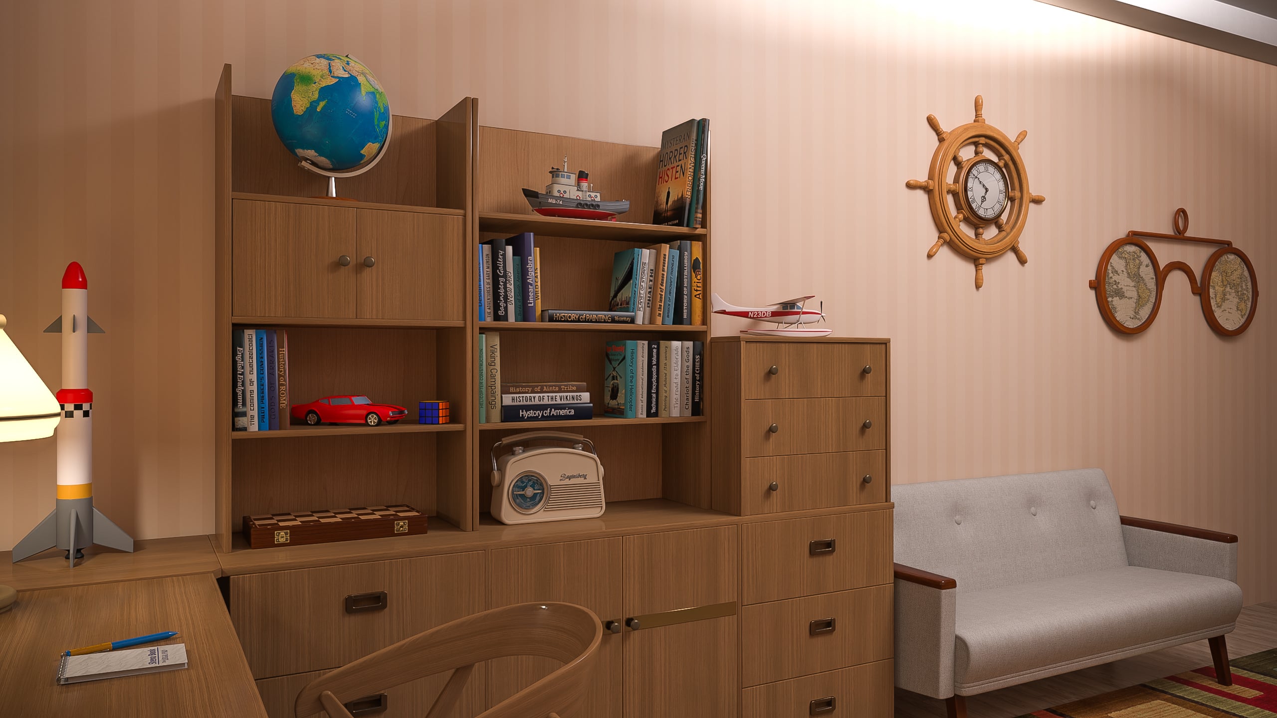 SE Retro Apartment 2 Props | Daz 3D