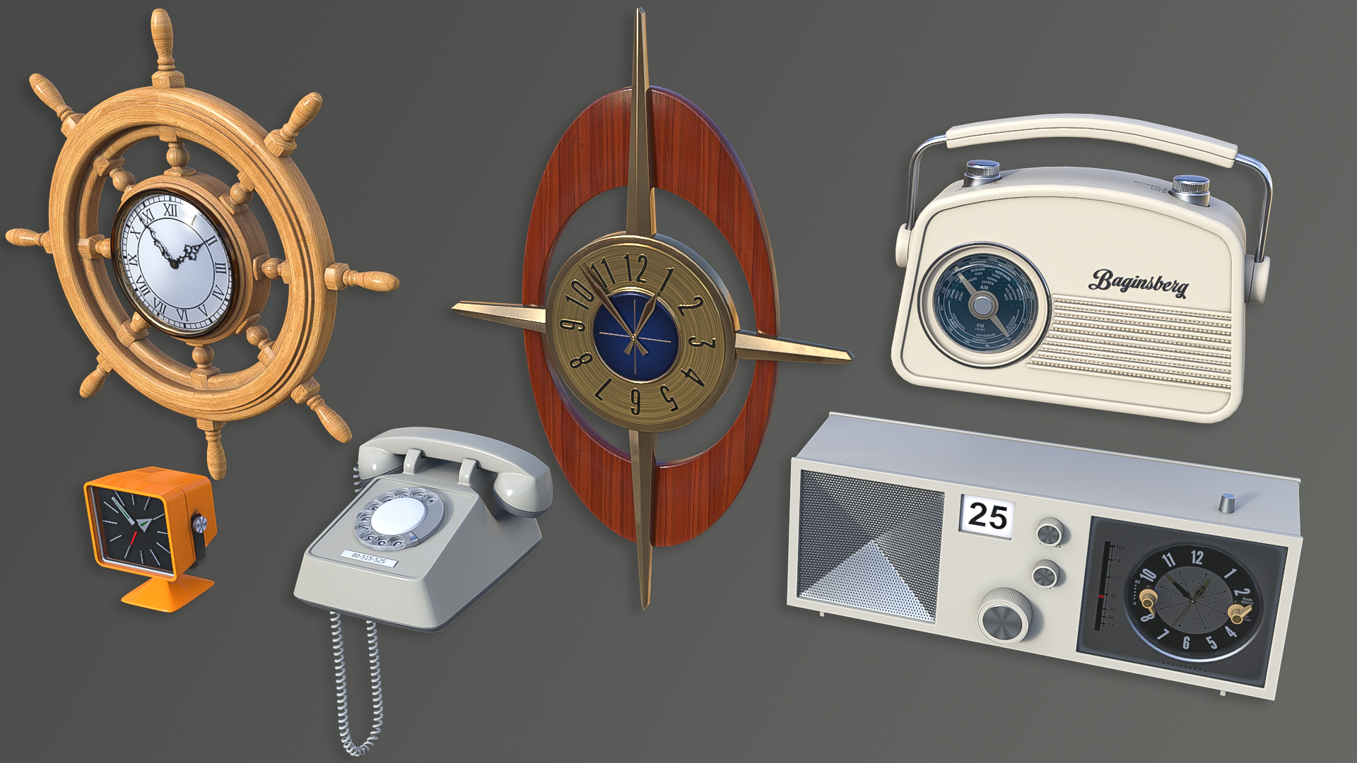 SE Retro Apartment 2 Props | Daz 3D