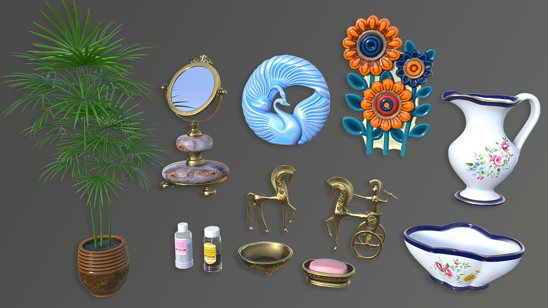 SE Retro Apartment 2 Props | Daz 3D