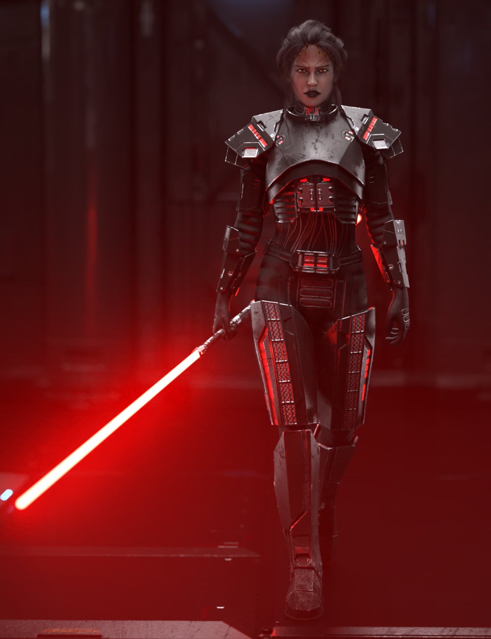 Dark Lord Armor for Genesis 9 | Daz 3D