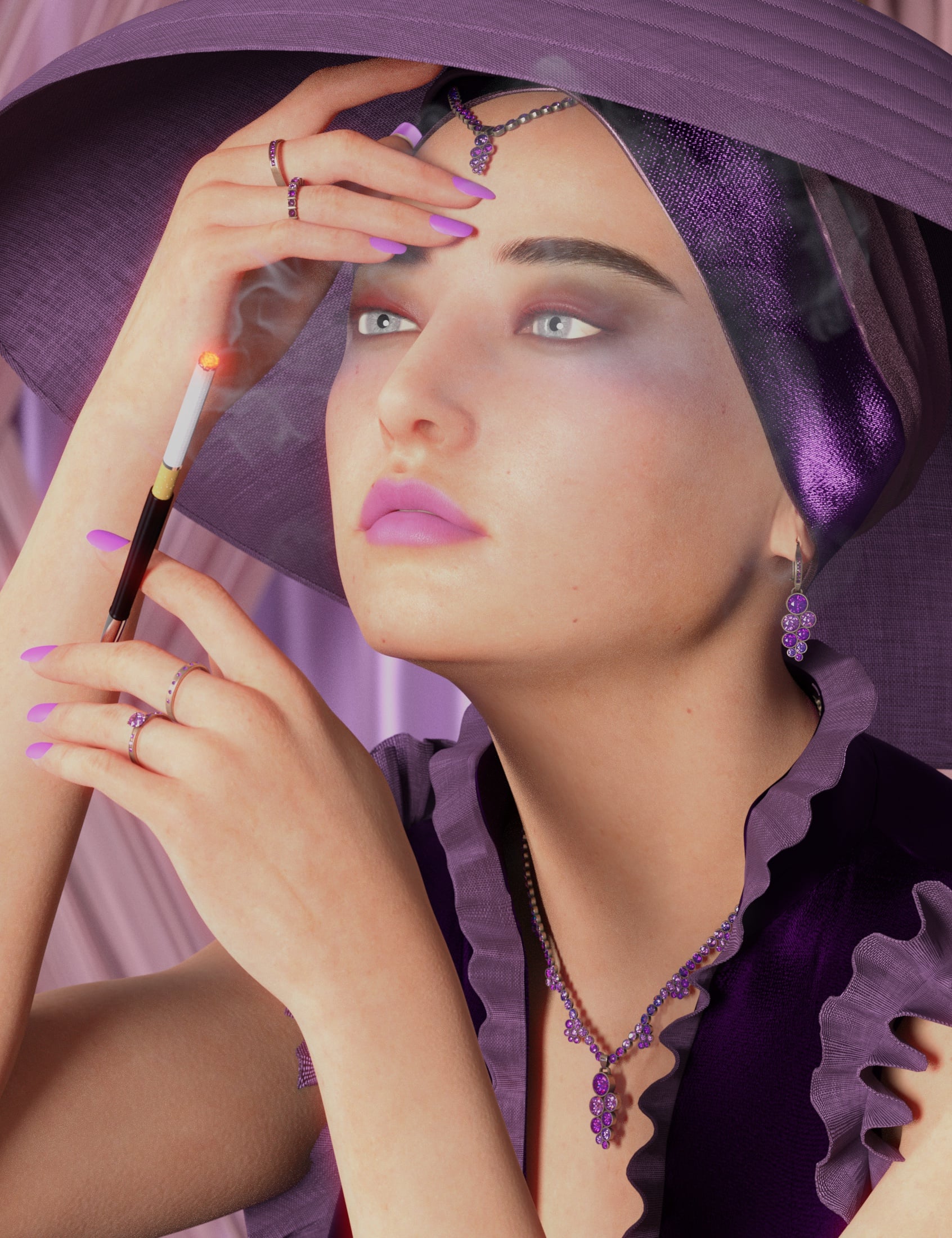 Bedazzled Jewelry Set for Genesis 9 | Daz 3D