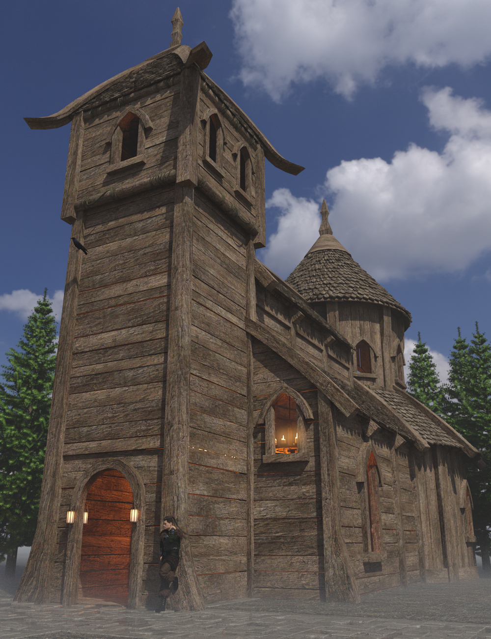 Viking Churches 2 | Daz 3D