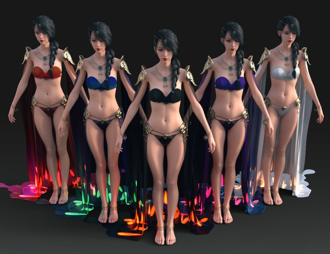 dForce Lala Desert Princess for Genesis 9 | Daz 3D