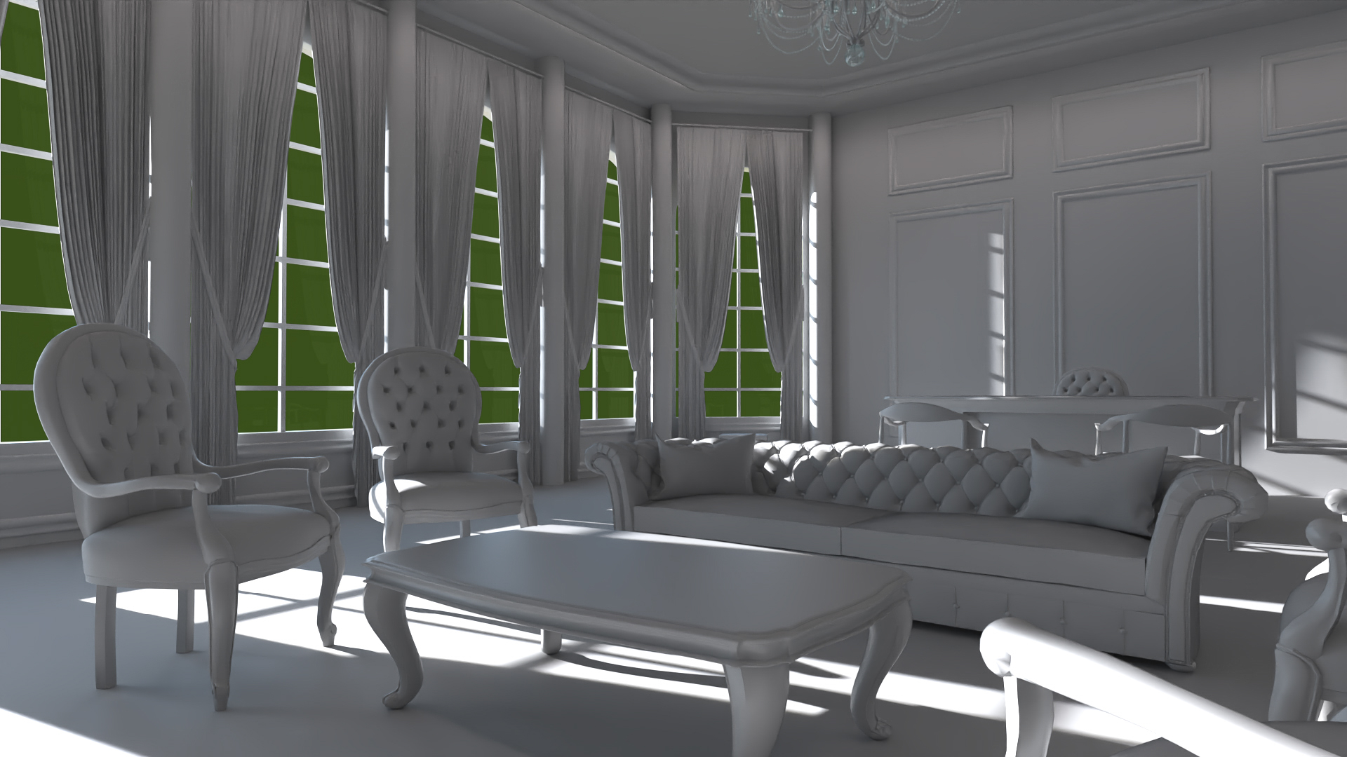CCA Regency Core Living Room | Daz 3D