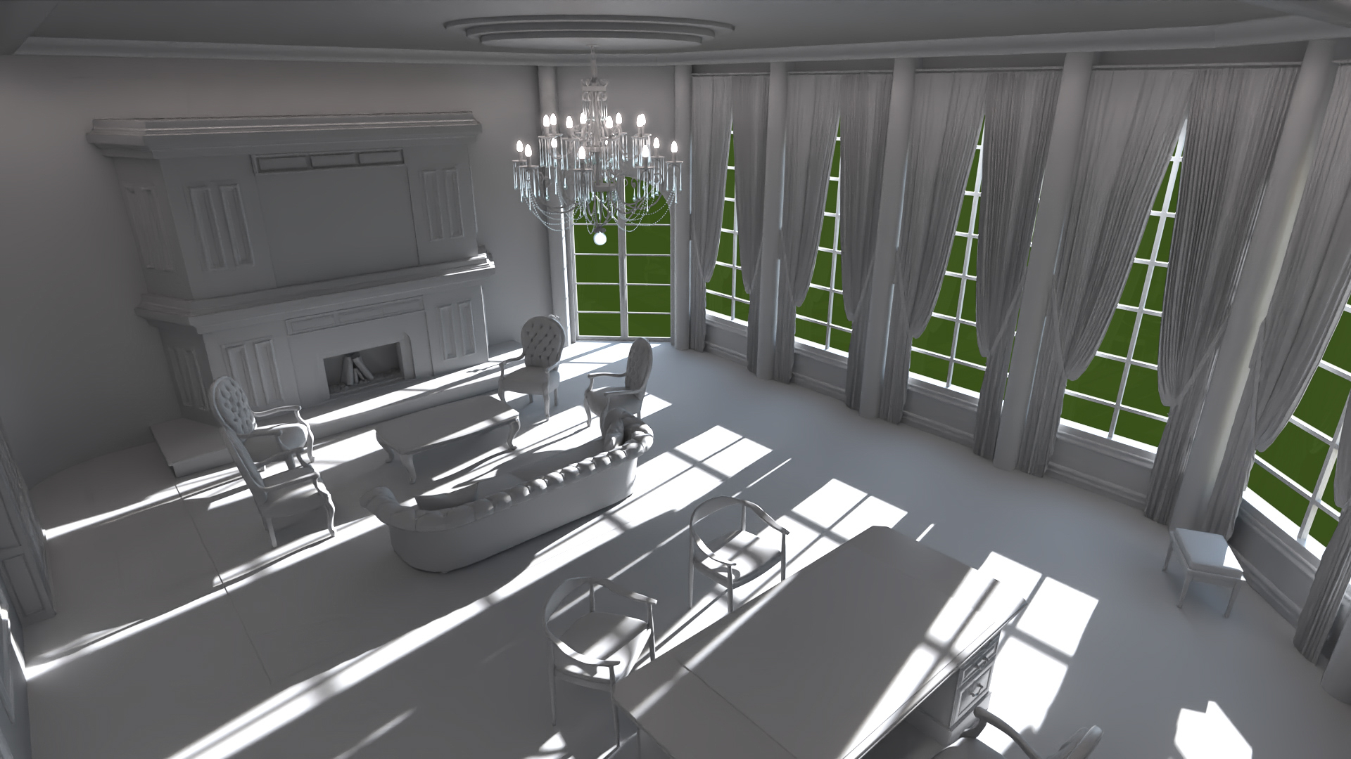 CCA Regency Core Living Room | Daz 3D