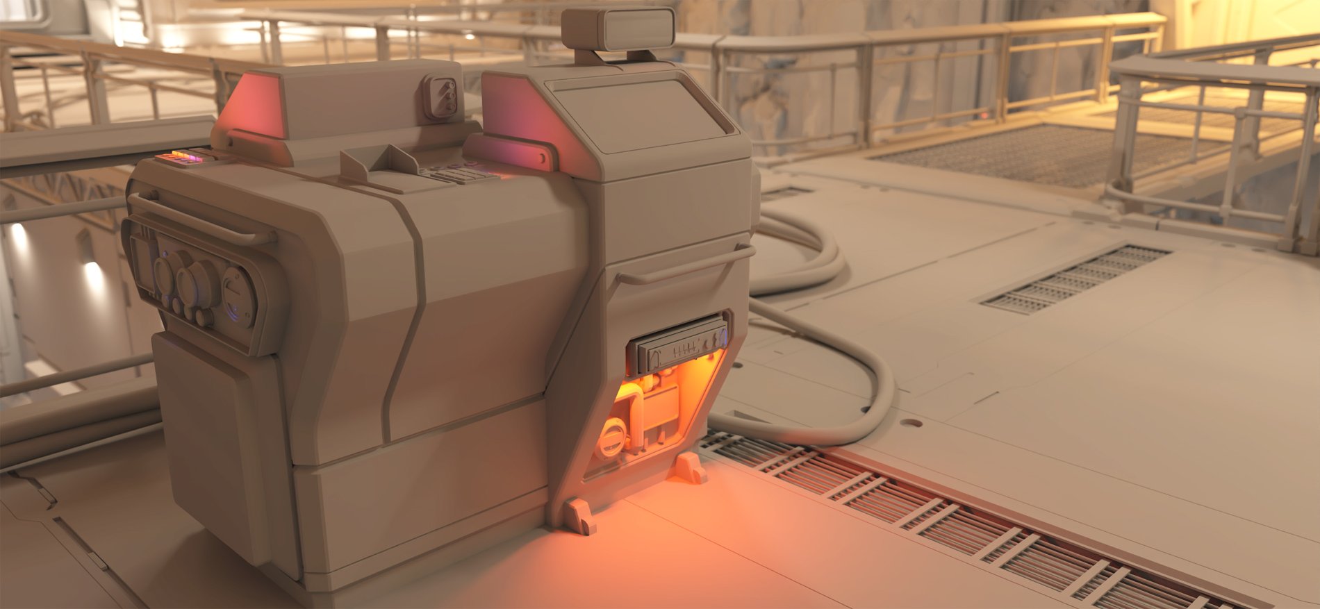 Deepcore Station | Daz 3D