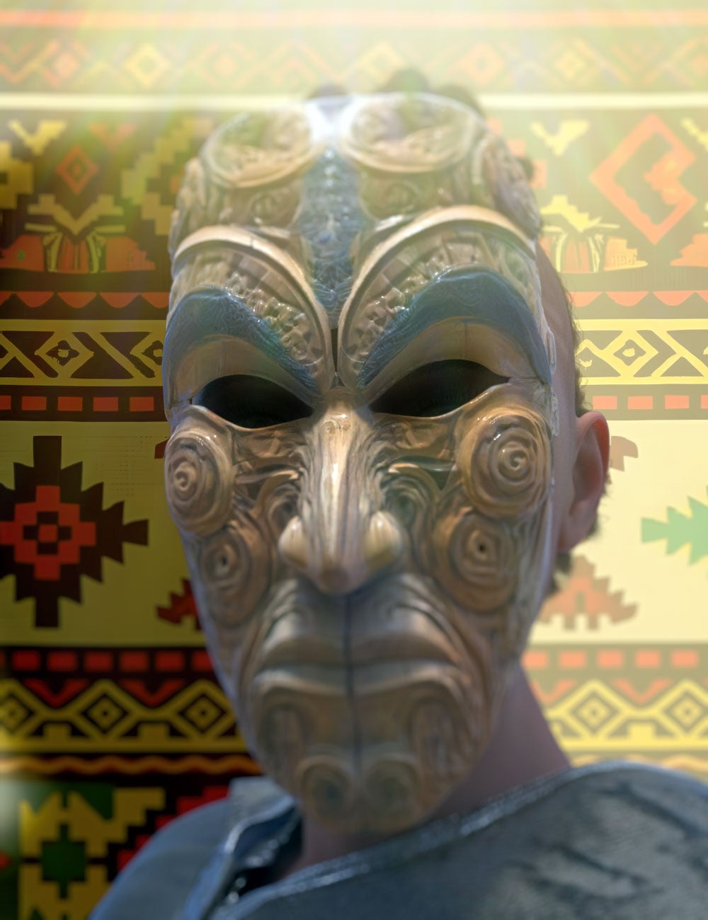 GNBD Maori Masks Props ⋆ 3d-stuff Community