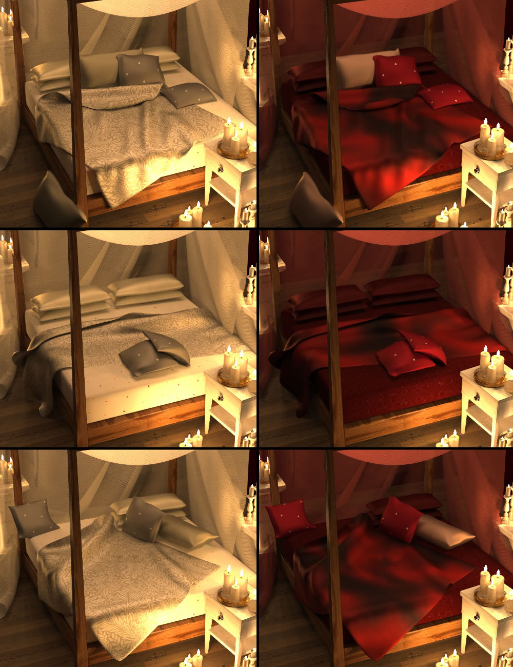 Bed Pod Bundle | Daz 3D