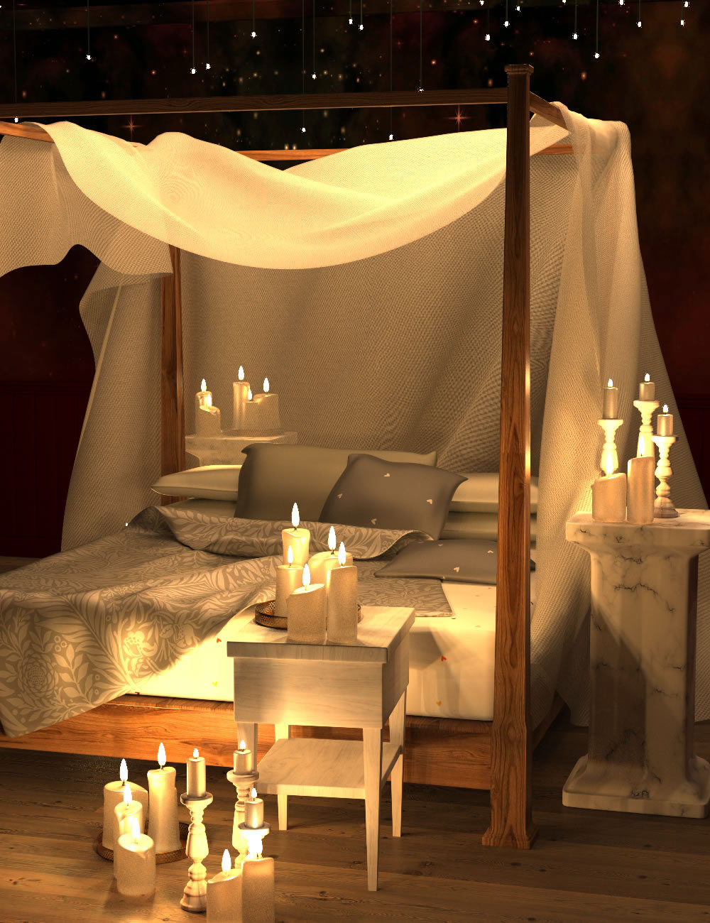 Bed Pod Bundle | Daz 3D