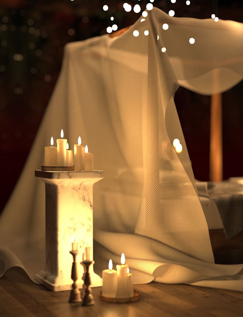 Bed Pod Bundle | Daz 3D