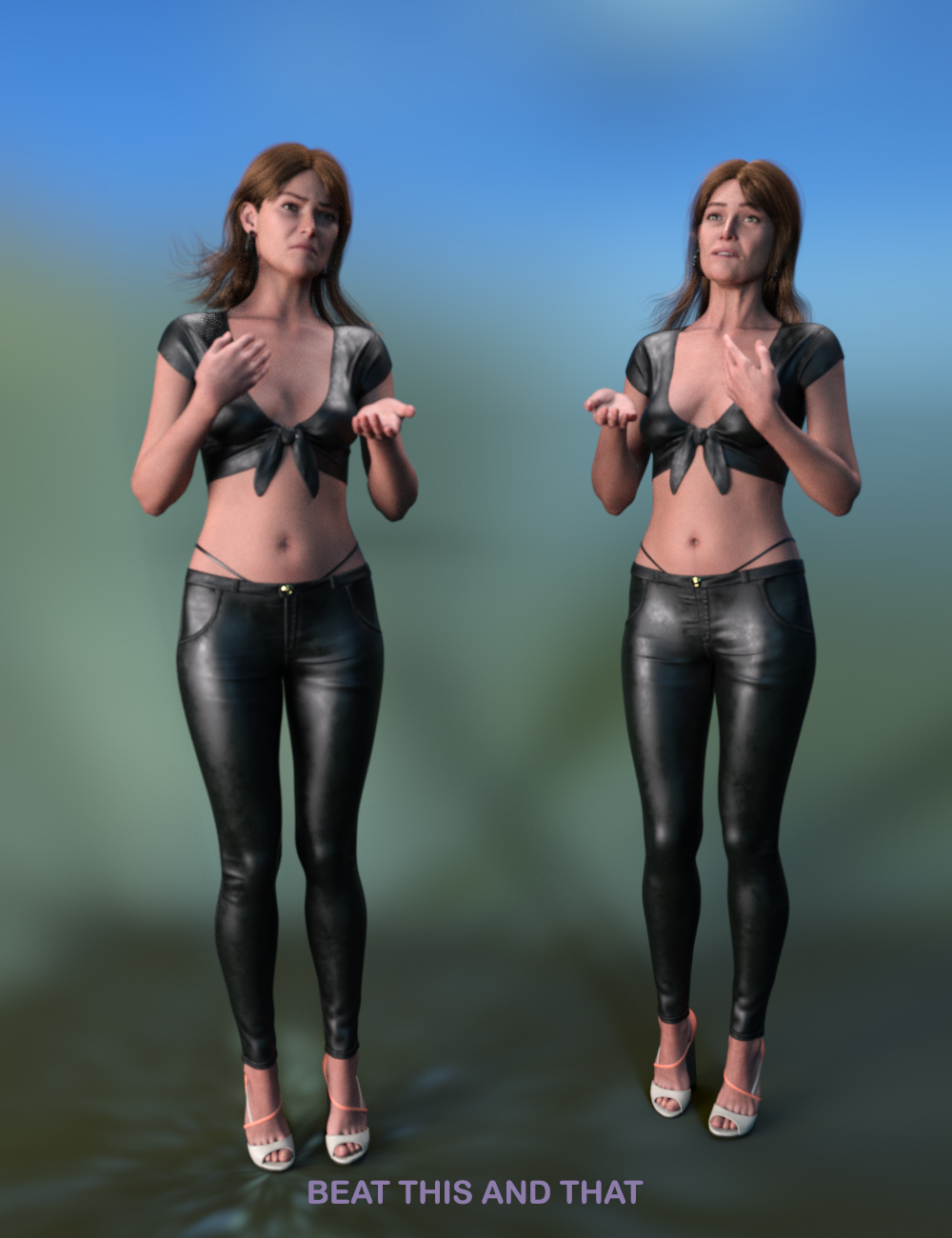 Dialogue Gestures Beat and Deictic Animations for Genesis 9 | Daz 3D