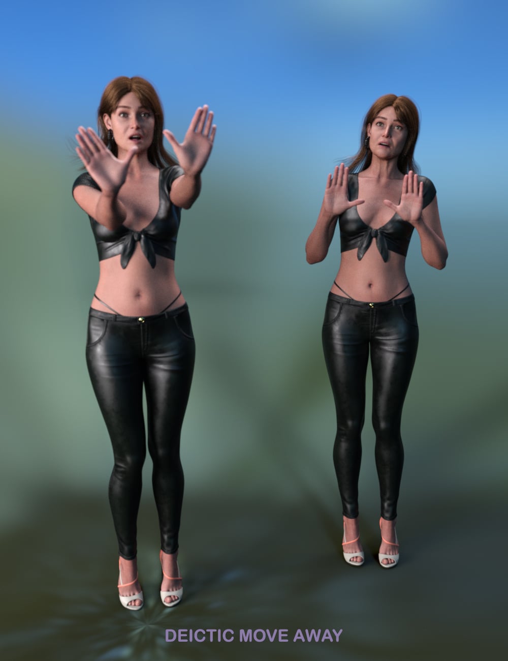Dialogue Gestures Beat and Deictic Animations for Genesis 9 | Daz 3D