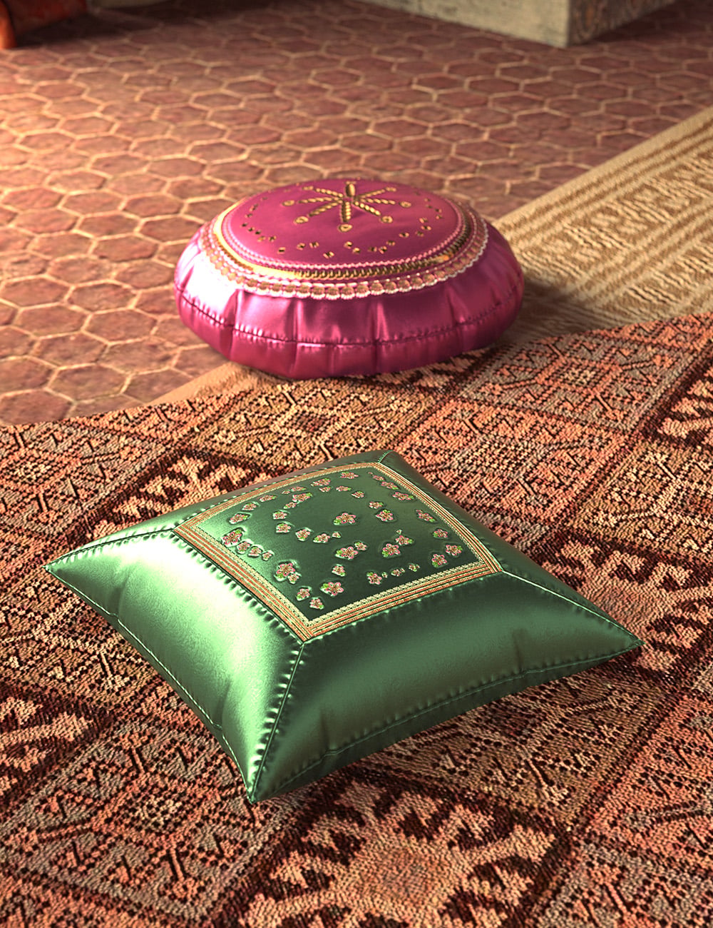 dForce Genie Outfit & Props for Genesis 9 | Daz 3D