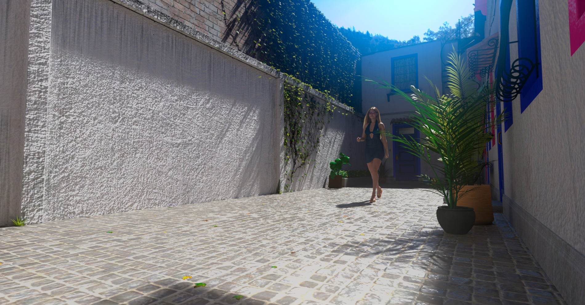 The Orchid Alley House | Daz 3D