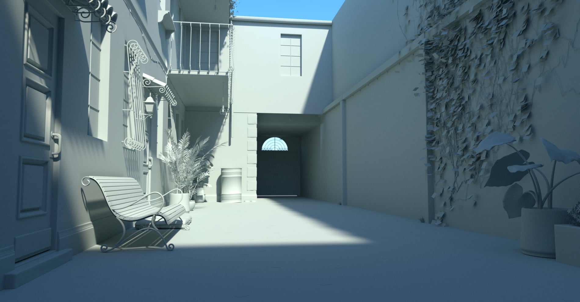 The Orchid Alley House | Daz 3D