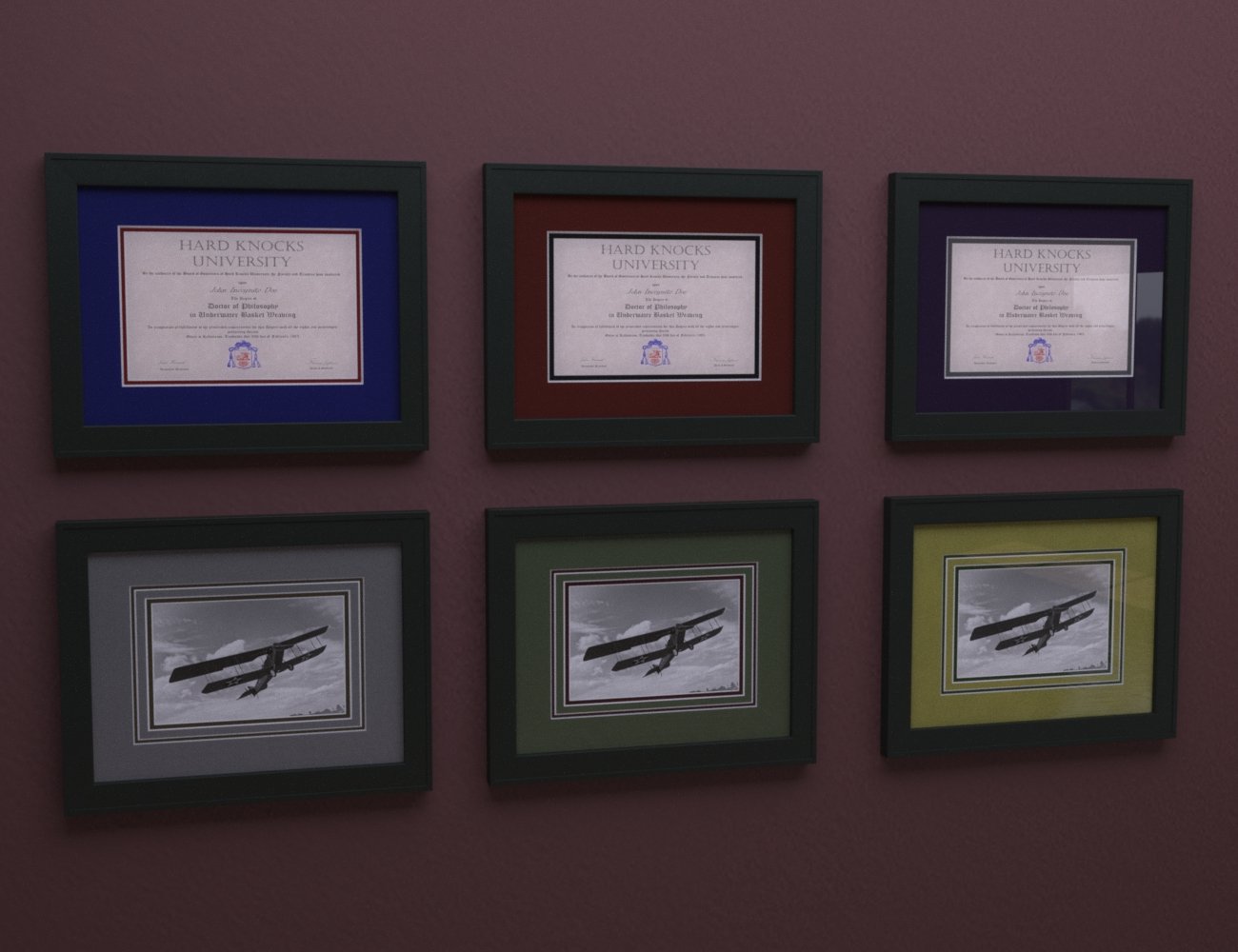 Frames and Display Cases | Daz 3D