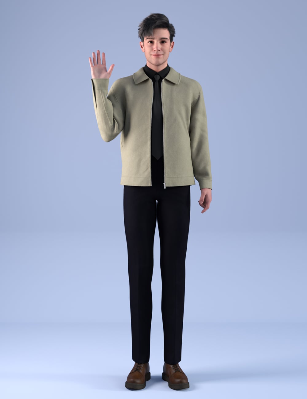 dForce HnC25 Men's Office Outfits for Genesis 9 | Daz 3D