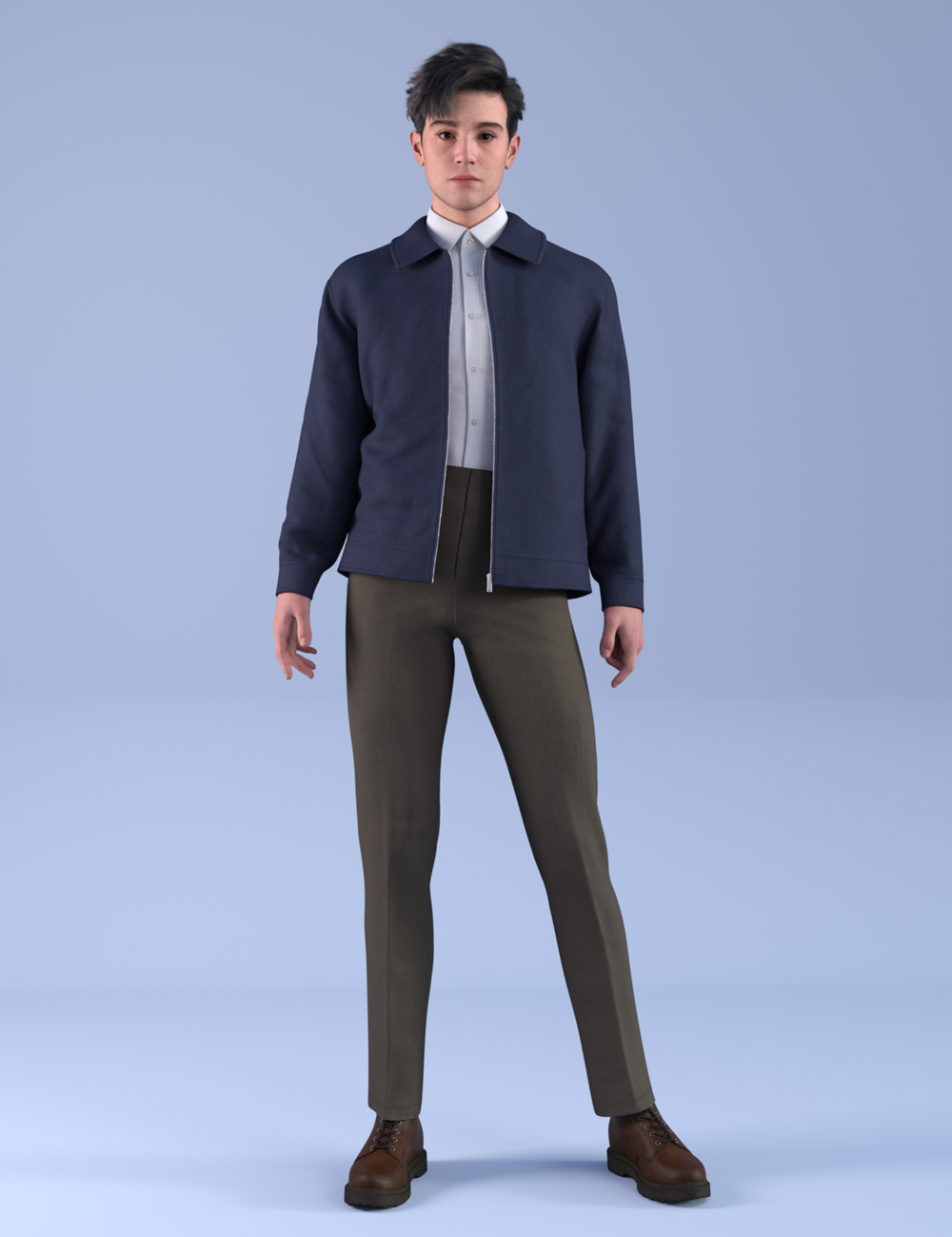 dForce HnC25 Men's Office Outfits for Genesis 9 | Daz 3D