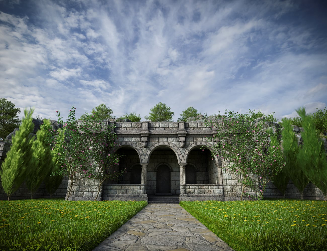 Atmospheric Skies 16k HDRIs with Optimized VDB Haze | Daz 3D