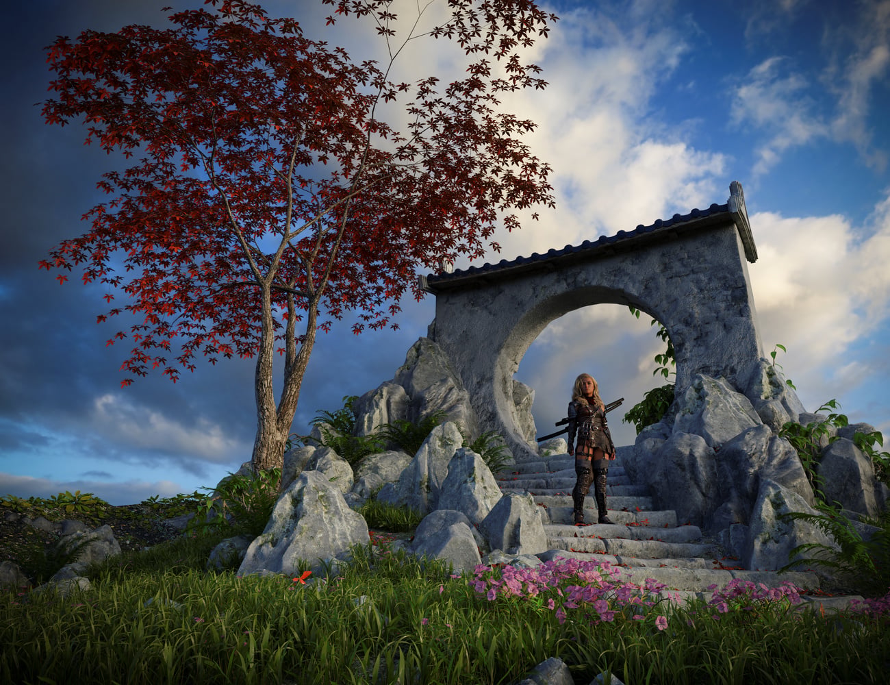 Atmospheric Skies 16k HDRIs with Optimized VDB Haze | Daz 3D