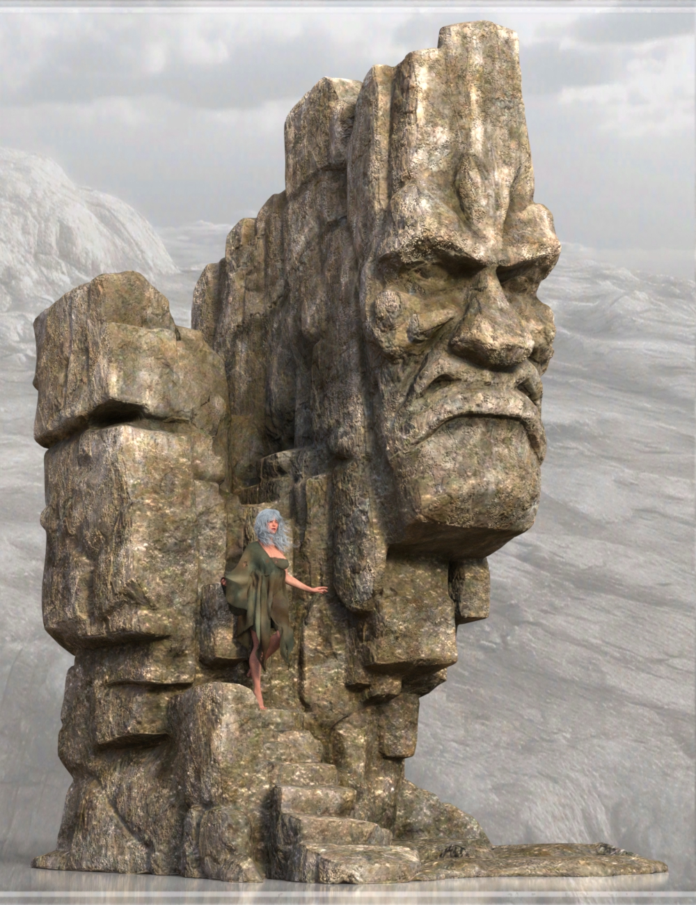 Screams In Stone | Daz 3D