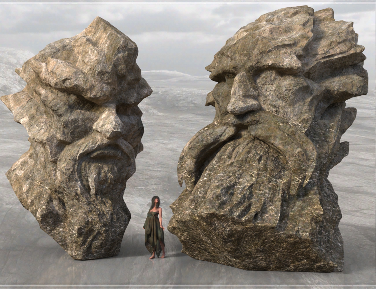 Screams In Stone | Daz 3D